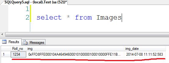 Retrieve Image From the Database in ASP.Net